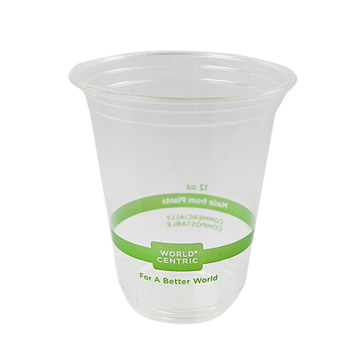 Compostable Cold Cups – 12oz | World Centric | QTY 1000 - Key Compostables