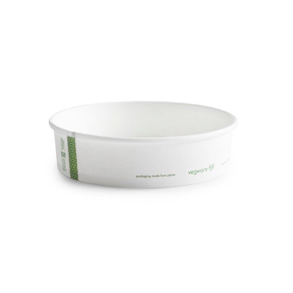 Vegware 26oz PLA-lined paper food bowl, 185-Series (QTY:300) — Key ...