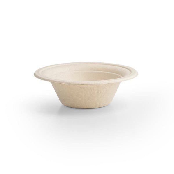 Vegware Nourish Gourmet 12oz Bowl, Natural Molded Fiber (QTY:1000 ...